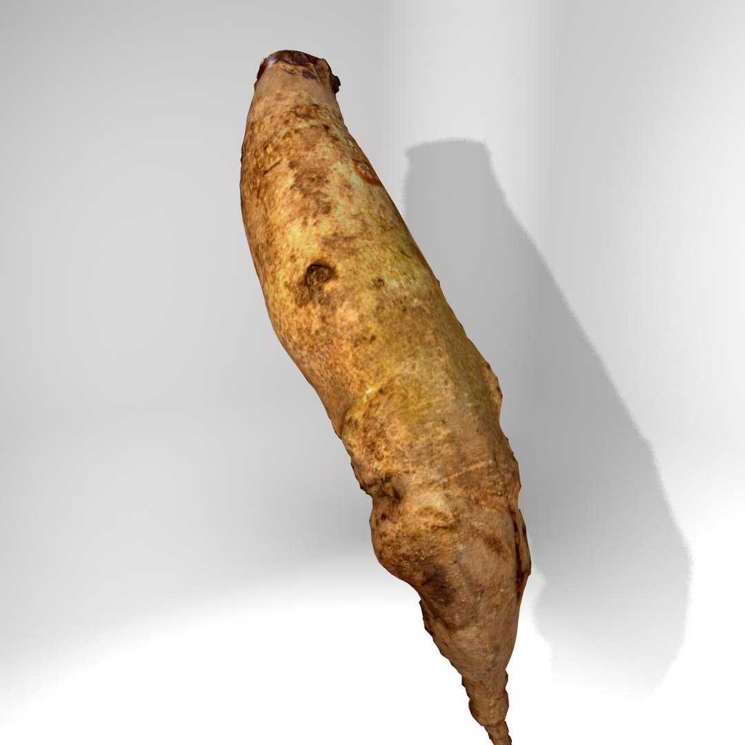 3d beet red long model