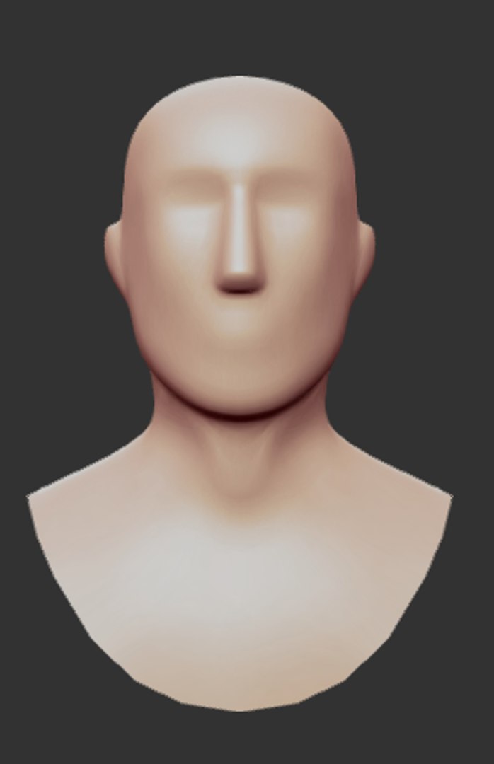 Head Shoulder 3D Model - TurboSquid 1229174