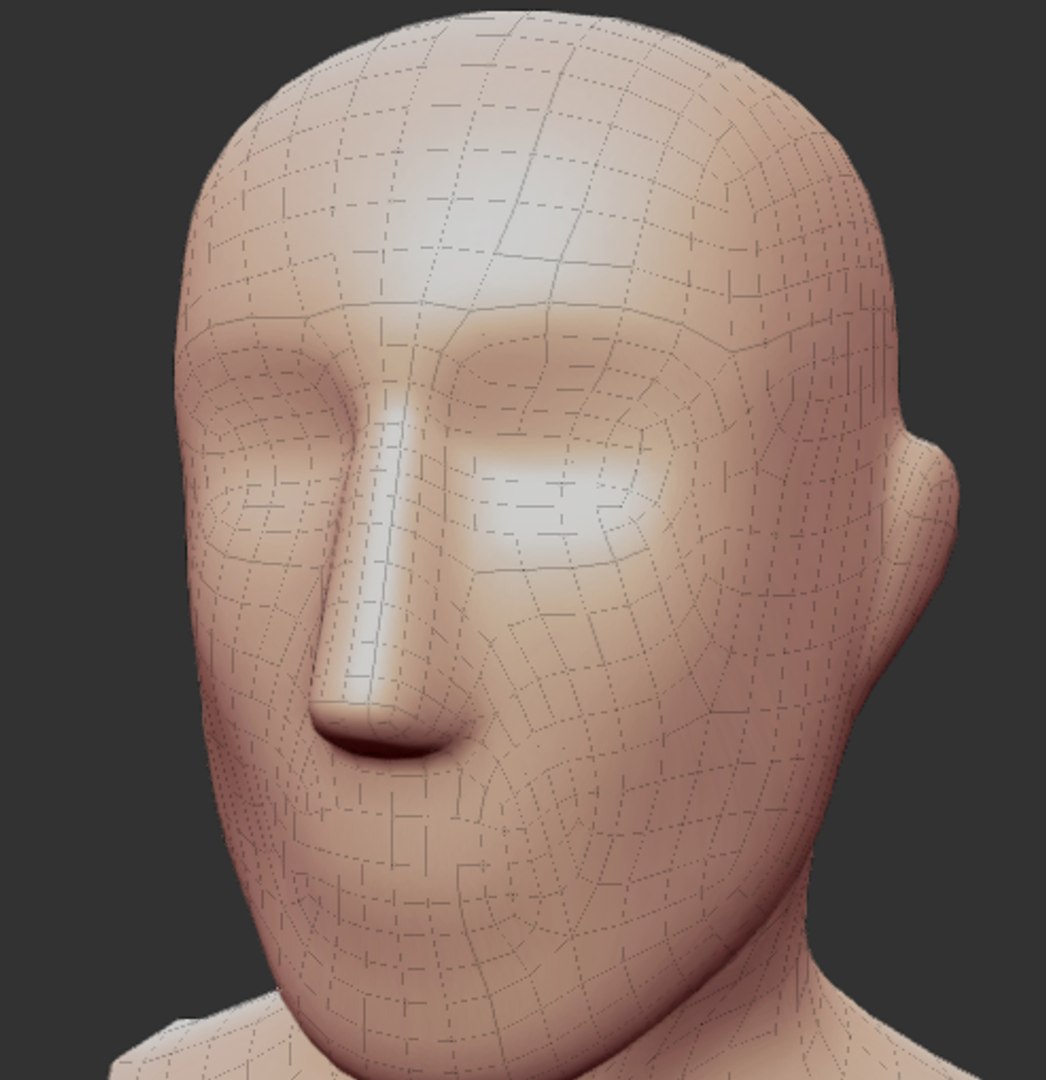 Head Shoulder 3D Model - TurboSquid 1229174