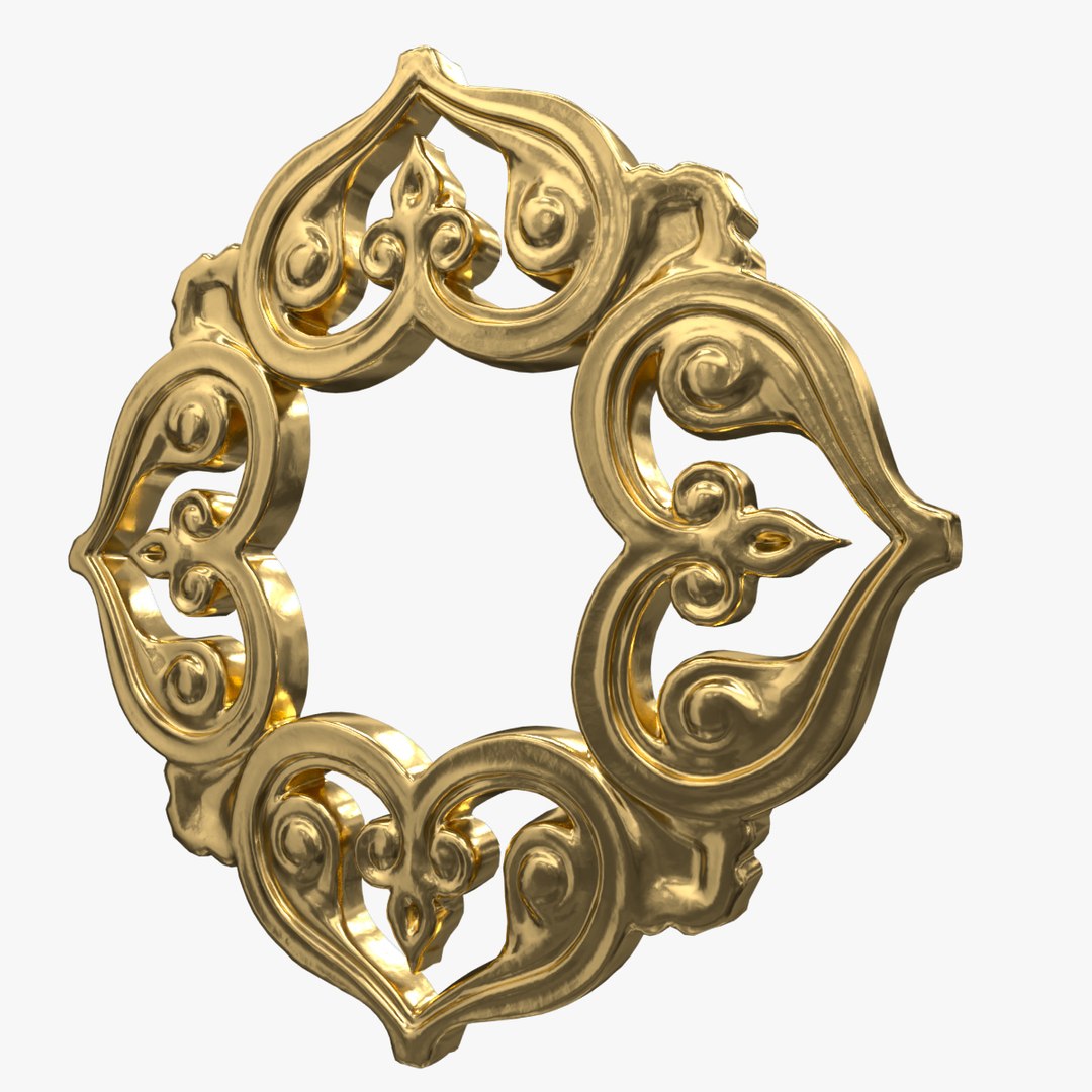 Ceiling Sockets Gypsum Plaster DR141 3D Model - TurboSquid 2024040