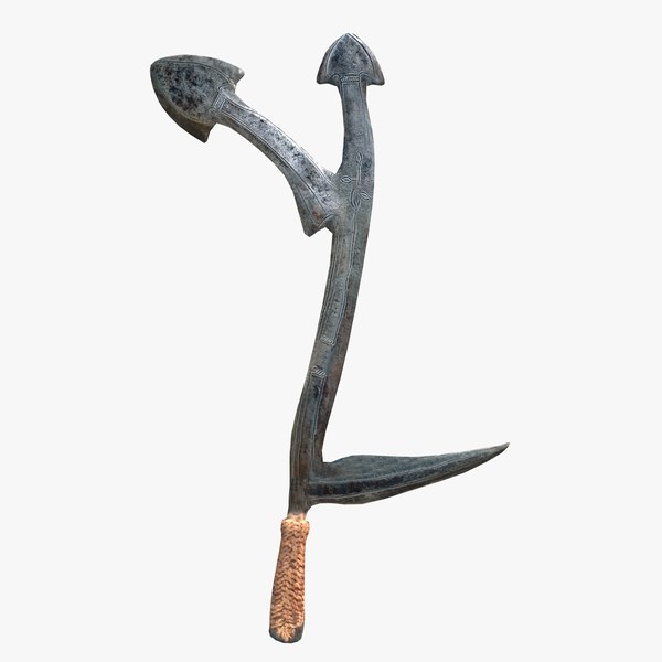 3D Banda Kpinga Throwing Knife Variation B model - TurboSquid 1906642