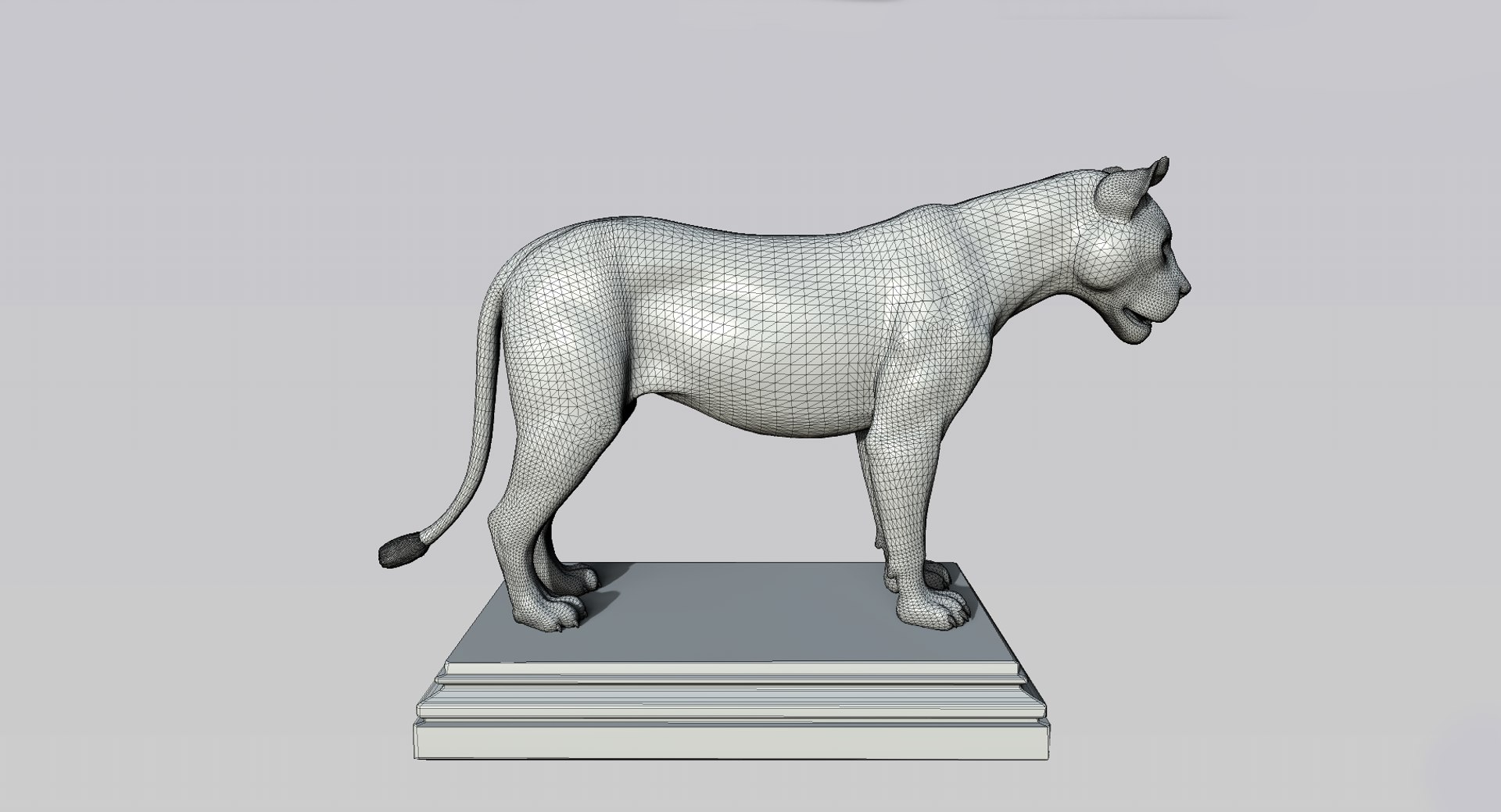 Leona Statue 3D Model - TurboSquid 1399967