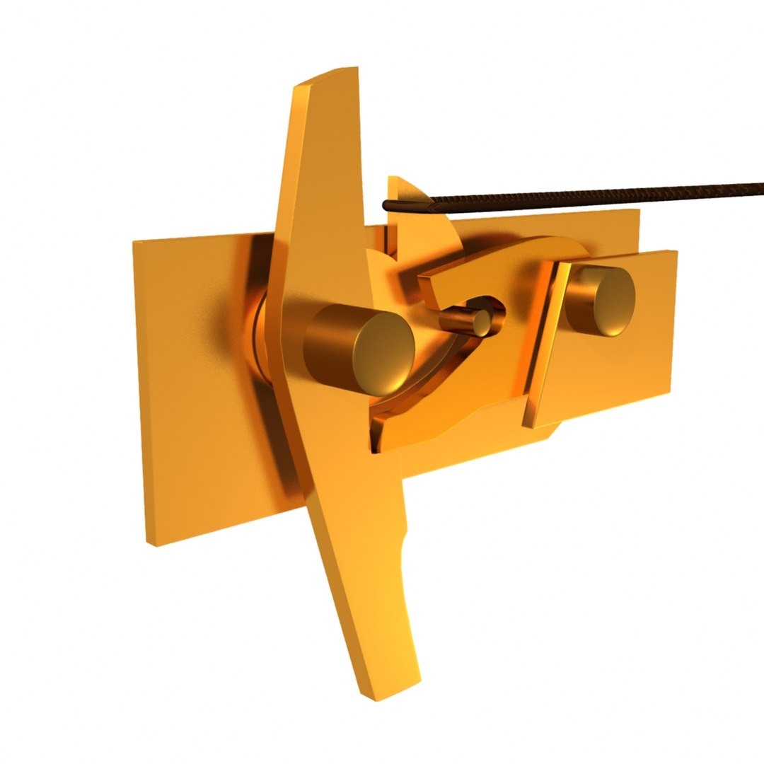 Latch Crossbow Mechanism Obj