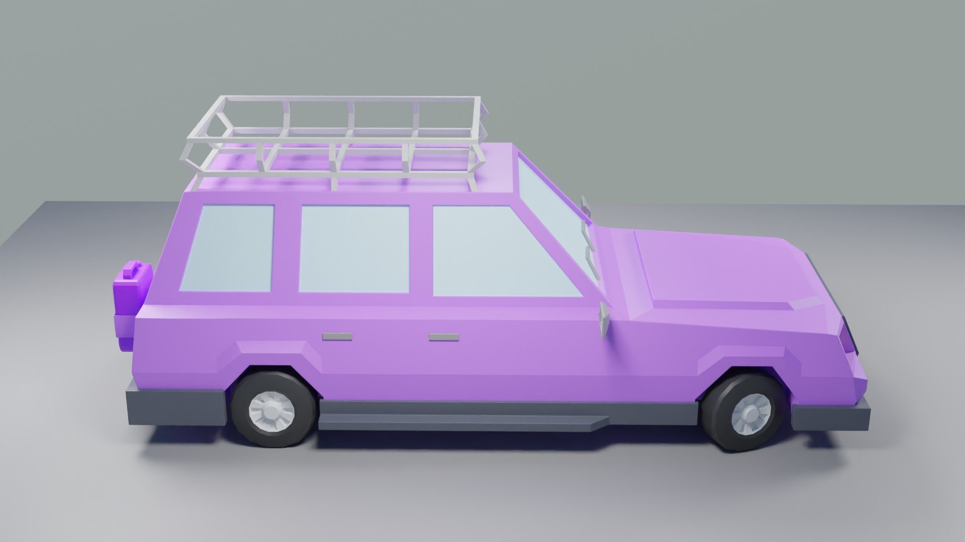 Low Poly Jeep 02 3D Model - TurboSquid 2193462