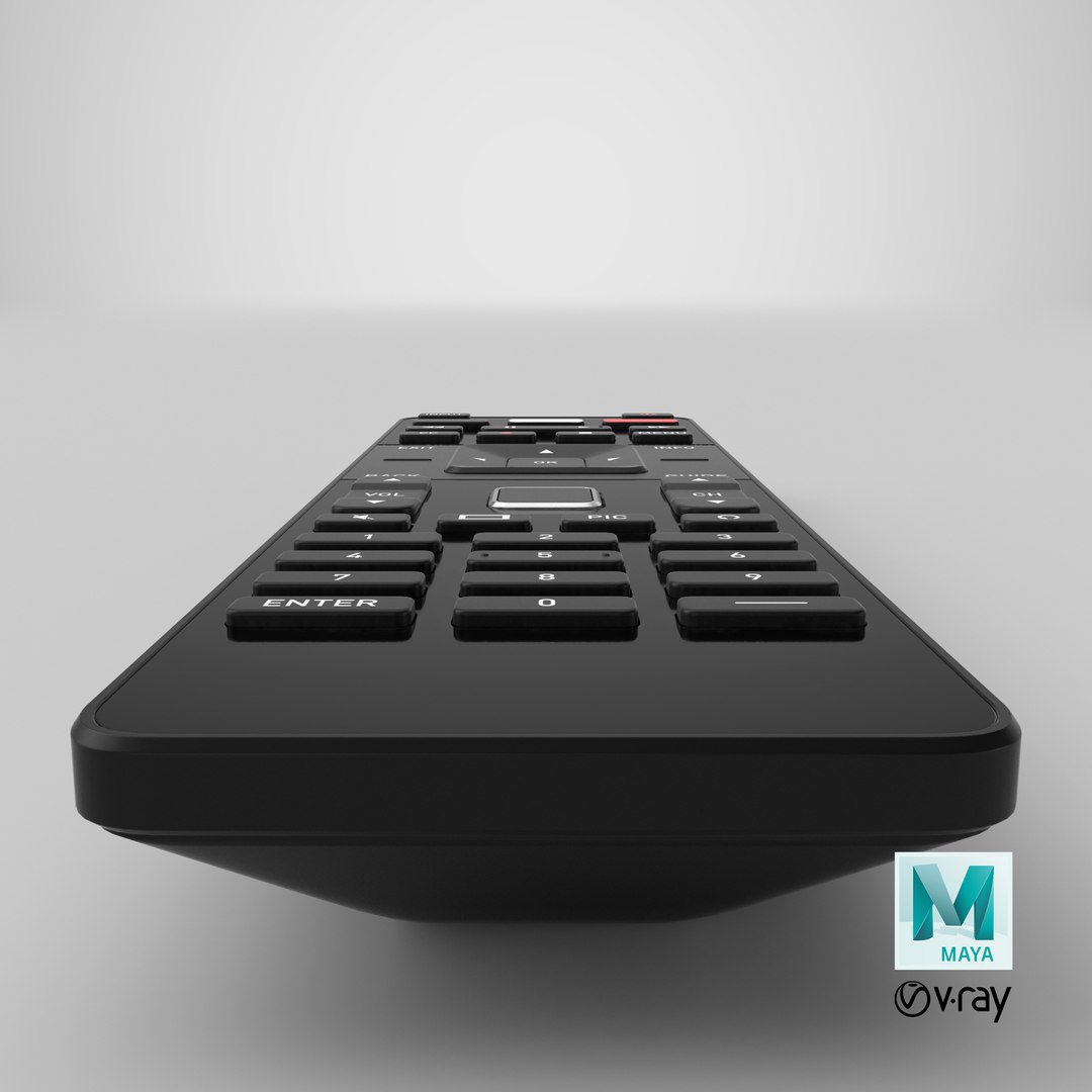 Generic Remote Controller 02 3D Model - TurboSquid 1285522