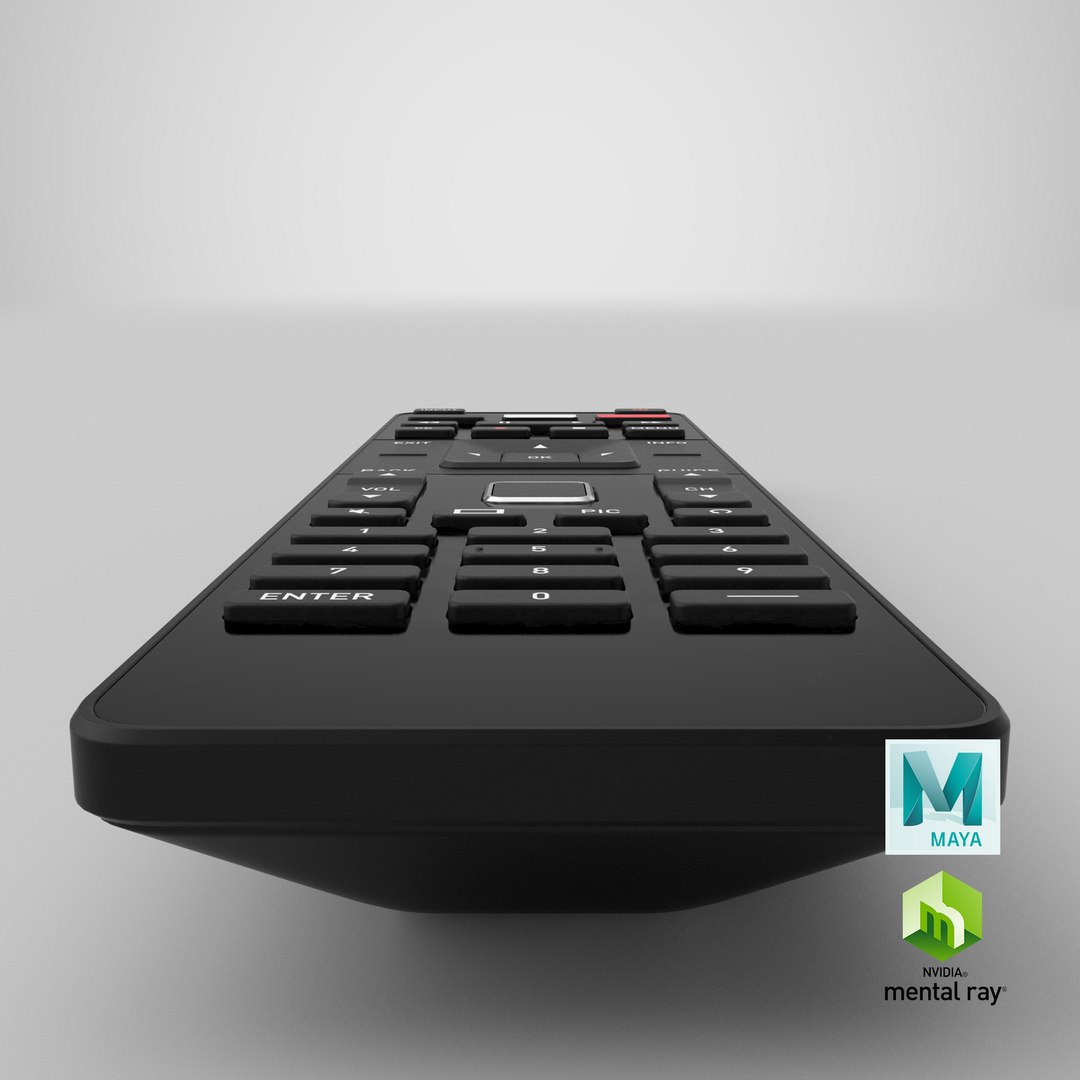 Generic Remote Controller 02 3D Model - TurboSquid 1285522