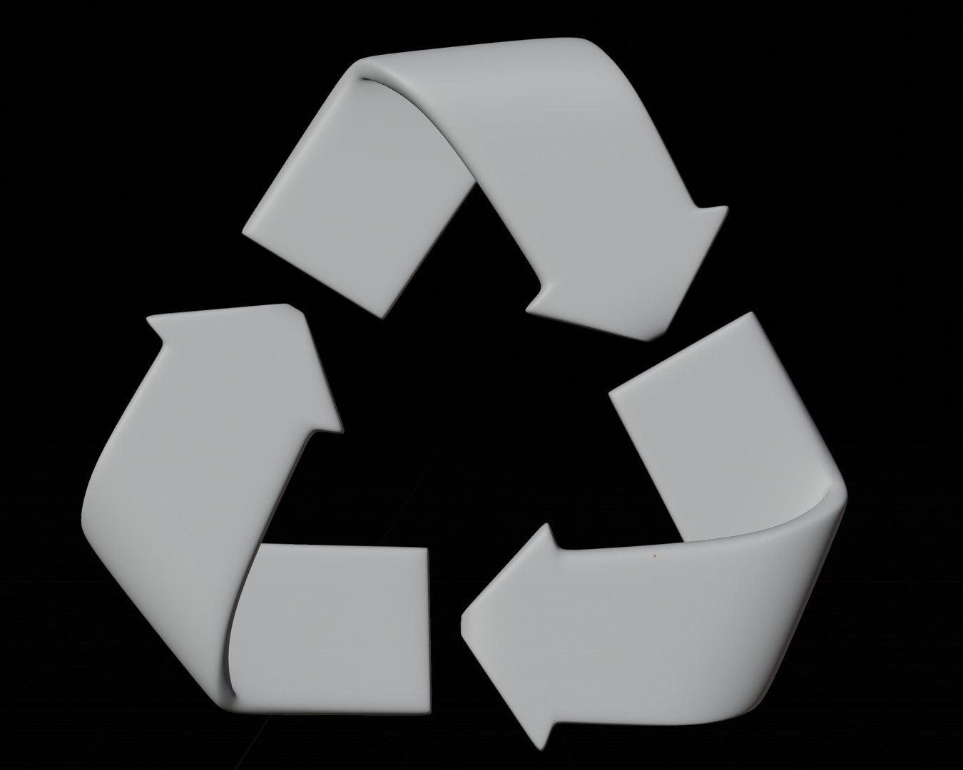 3D Recycle Symbol 3d Model - TurboSquid 2209734