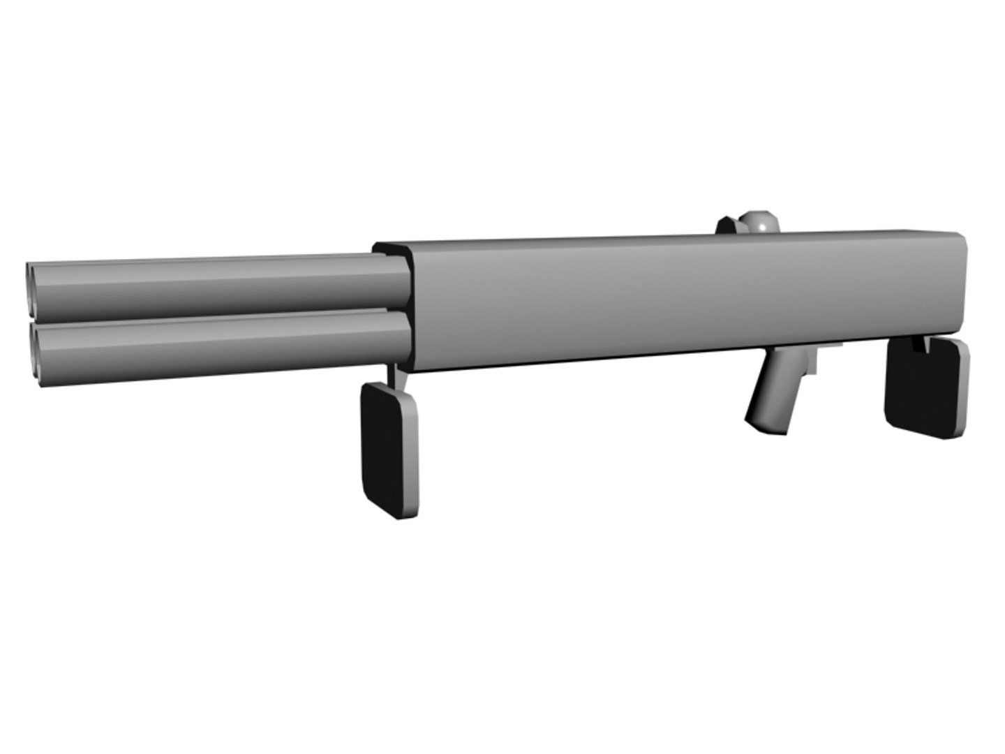 3d M202a1 Flash Rocket M202 Model