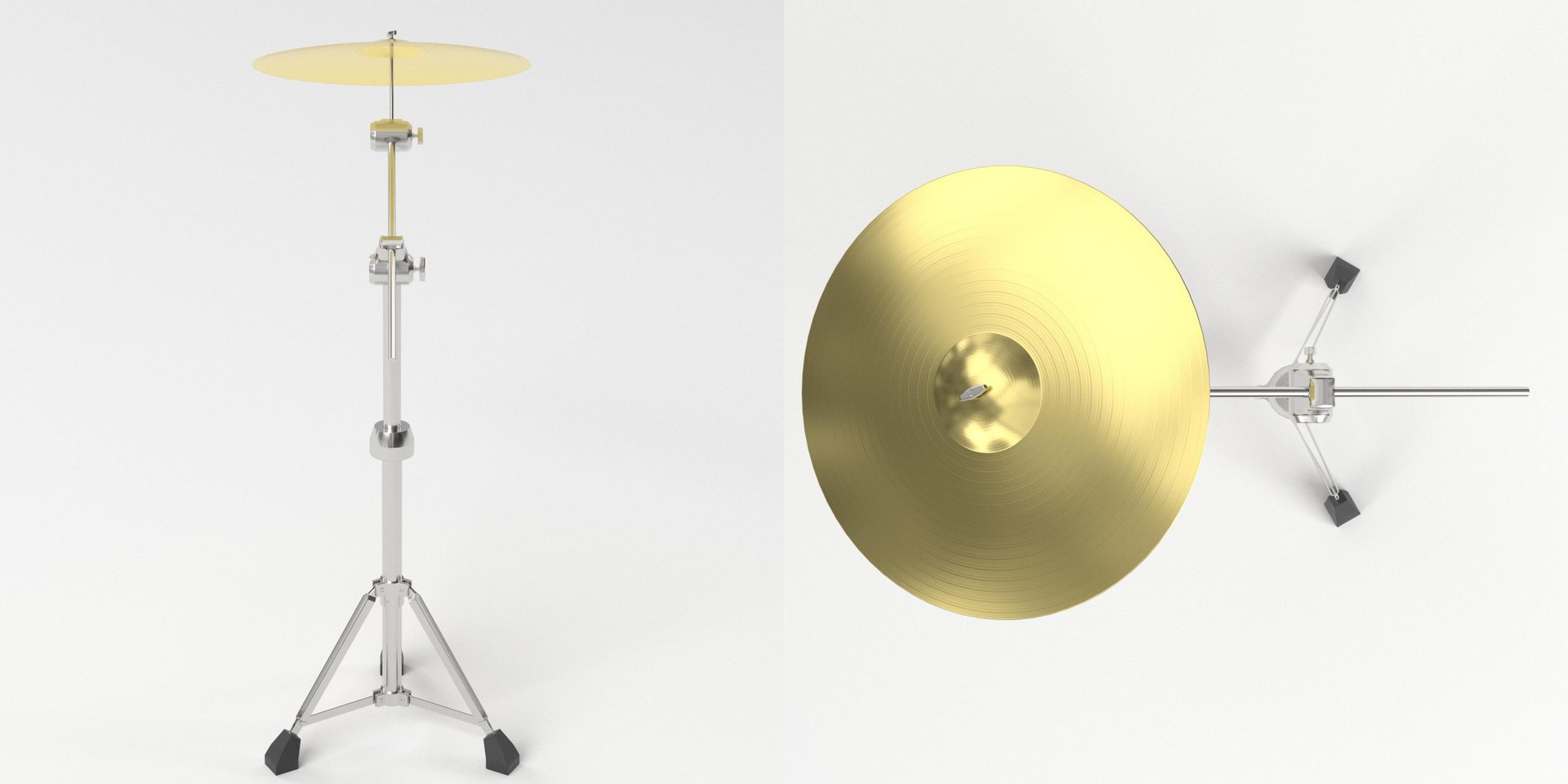 3D Model Crash Cymbal - TurboSquid 2026076