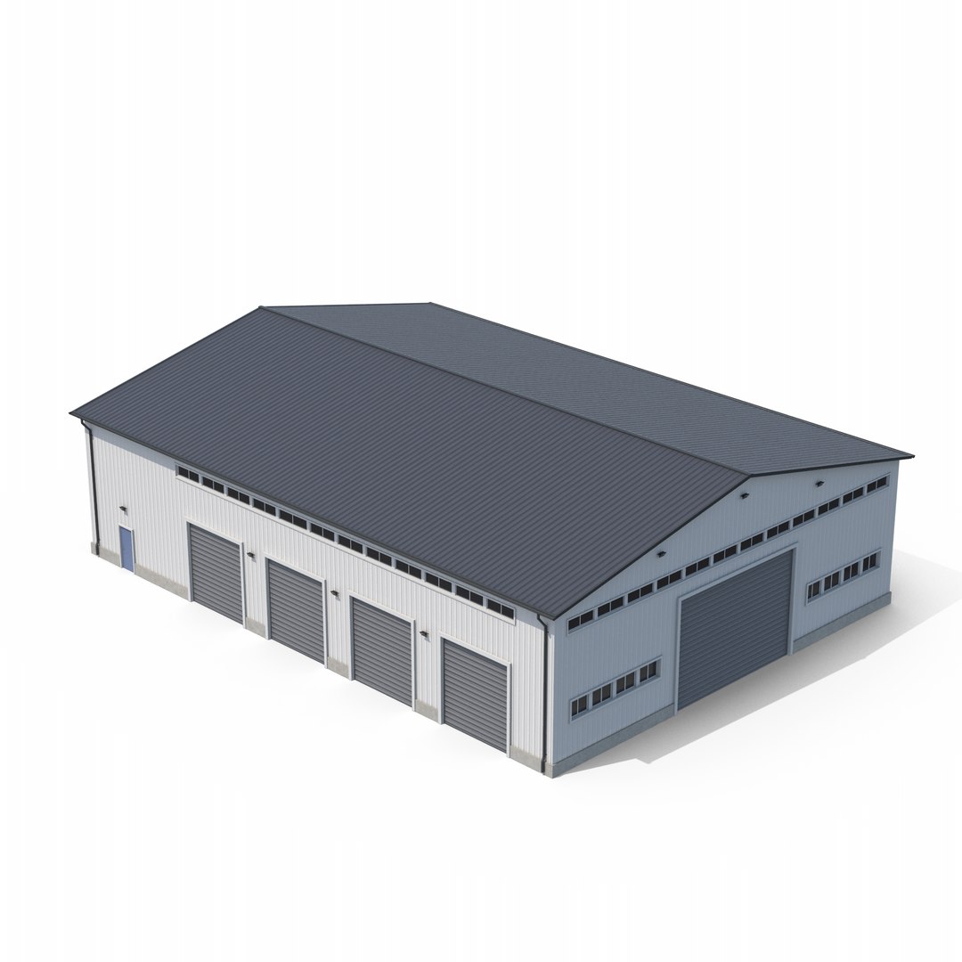 Warehouse 5 3D Model - TurboSquid 2292053