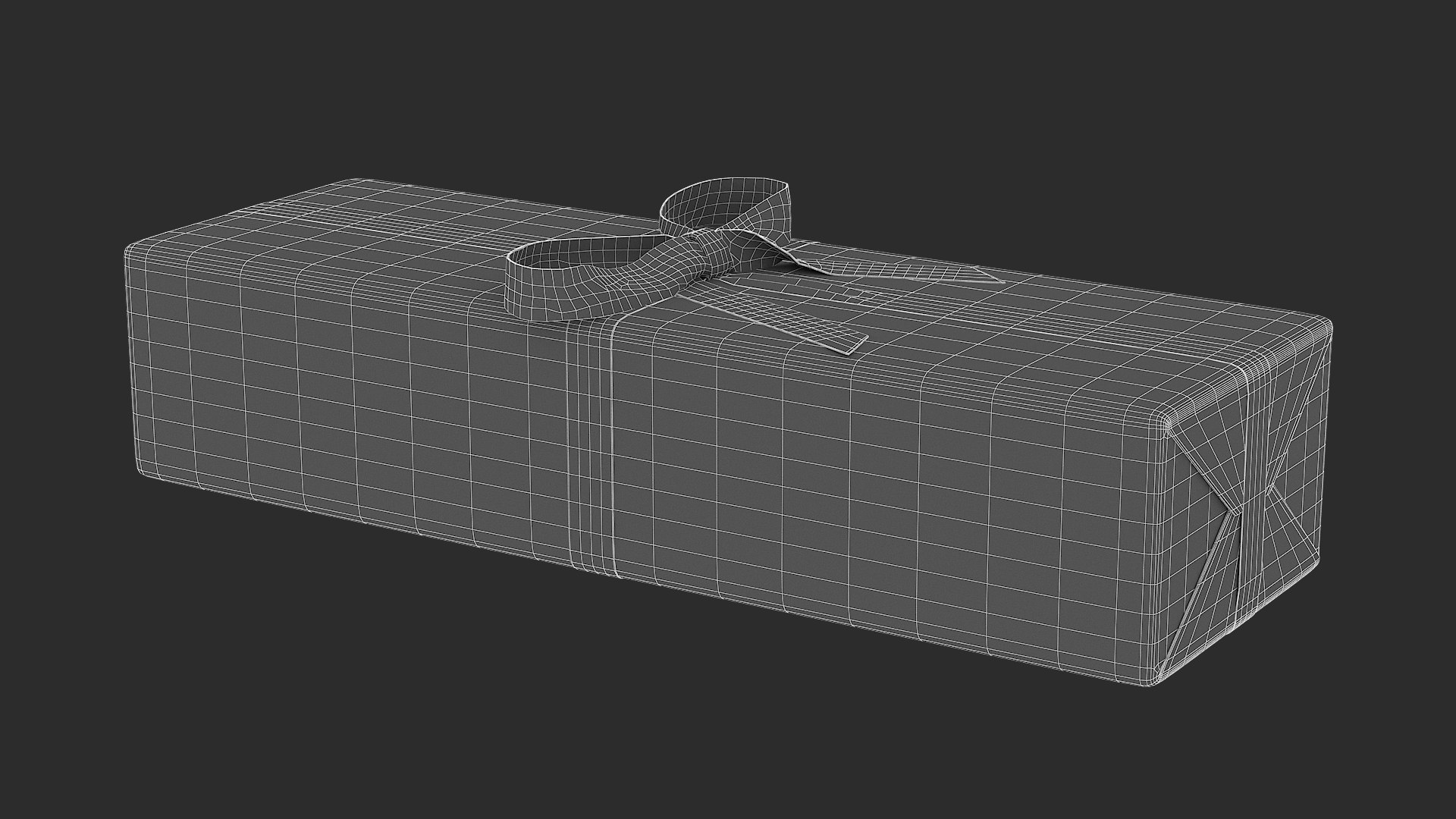 3D Wrapped Gift Box 4 V1 Model - TurboSquid 2294041
