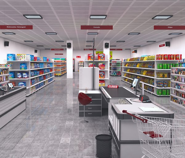 3D Grocery Models | TurboSquid