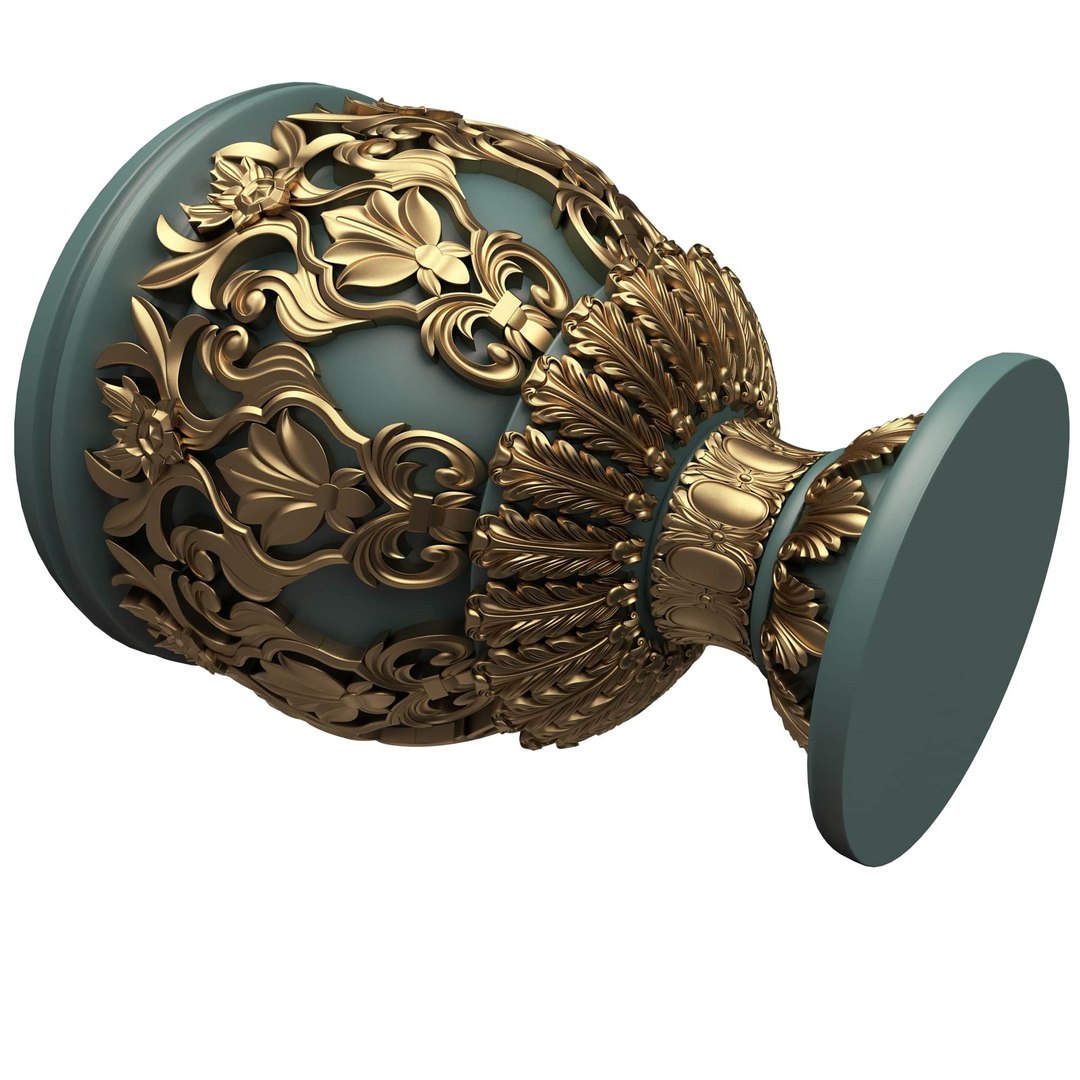 Flower Pot 016 Green 3D Model - TurboSquid 2198996