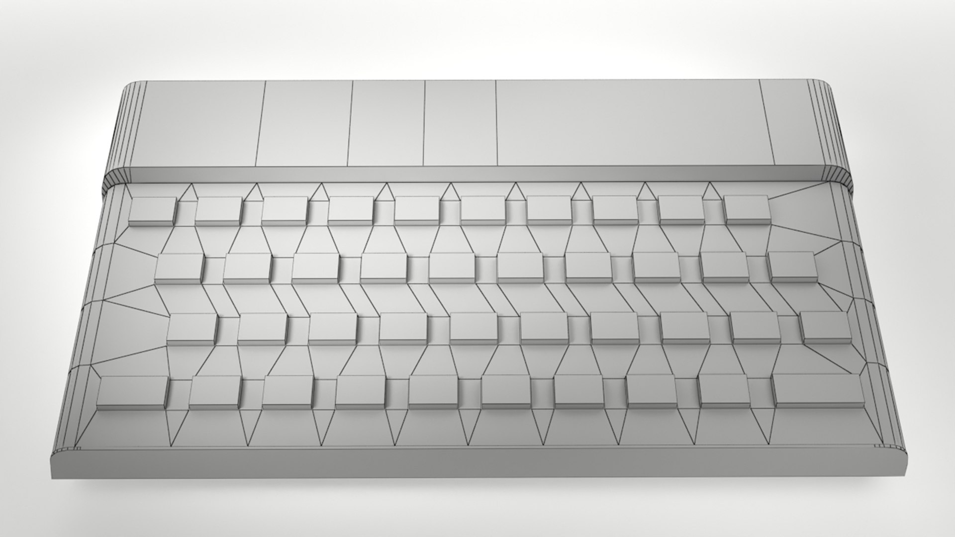 3D Model Sinclair ZX Spectrum 48K - TurboSquid 2245683