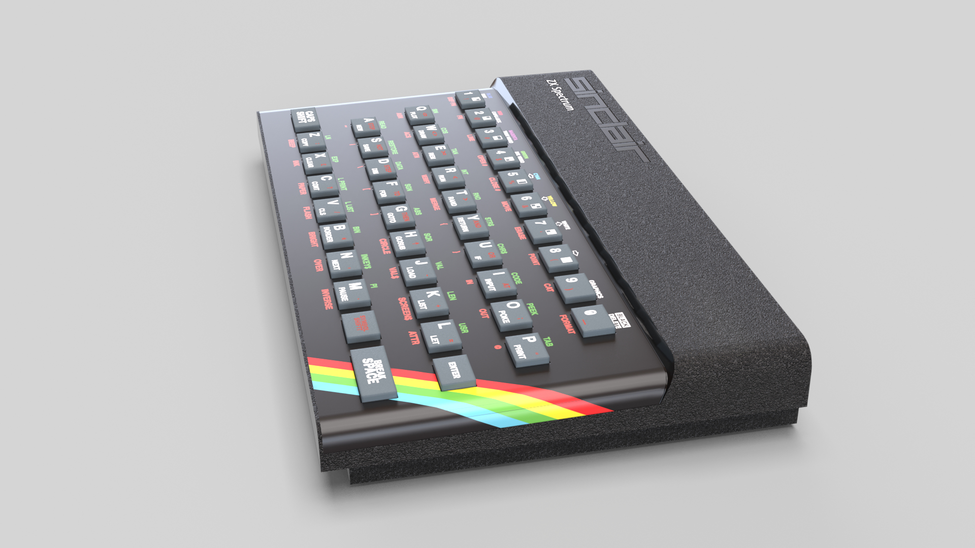 3D Model Sinclair ZX Spectrum 48K - TurboSquid 2245683