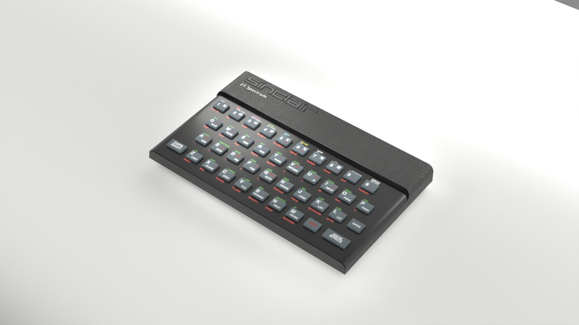 3D Model Sinclair ZX Spectrum 48K - TurboSquid 2245683