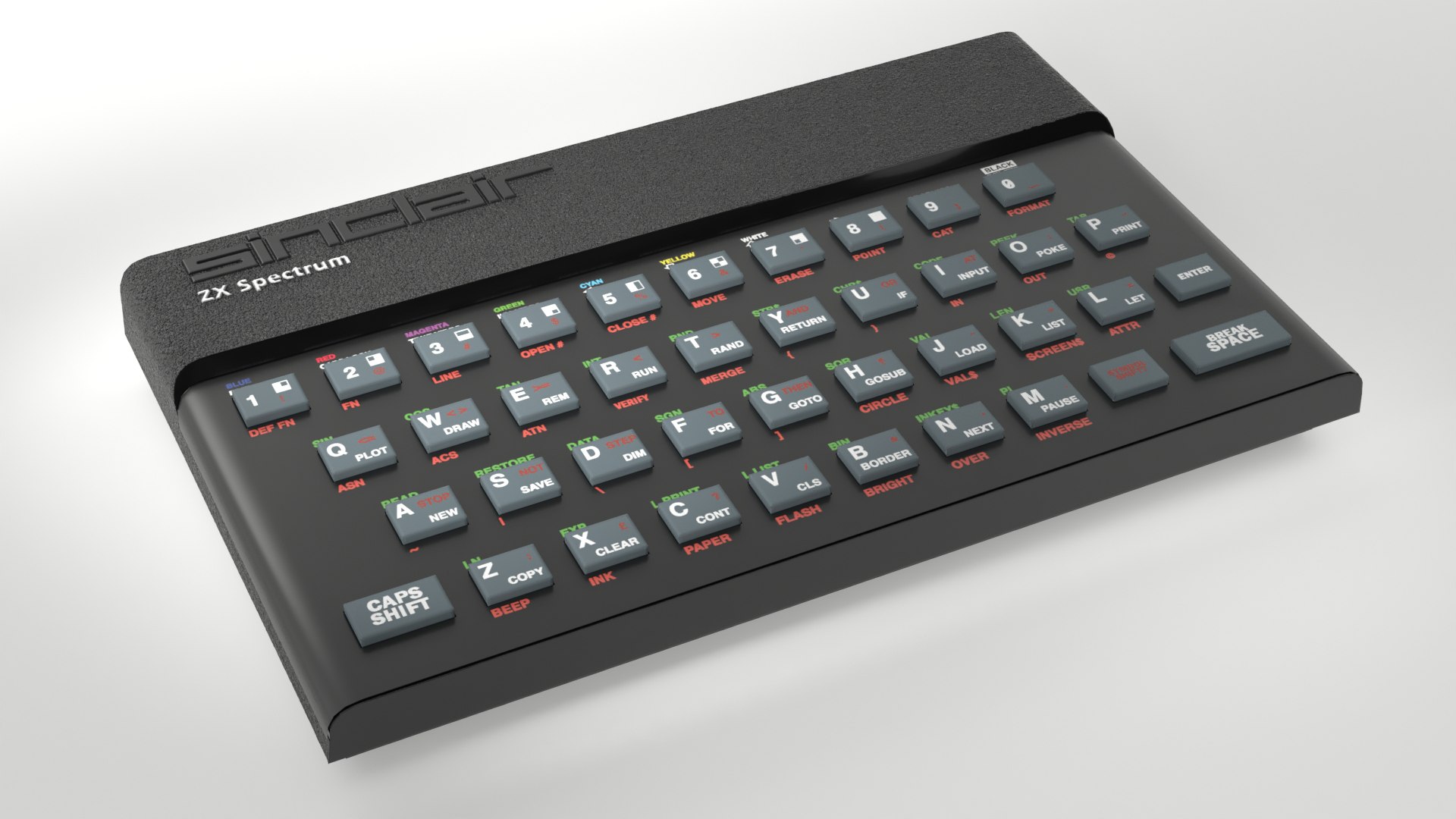 3D Model Sinclair ZX Spectrum 48K - TurboSquid 2245683