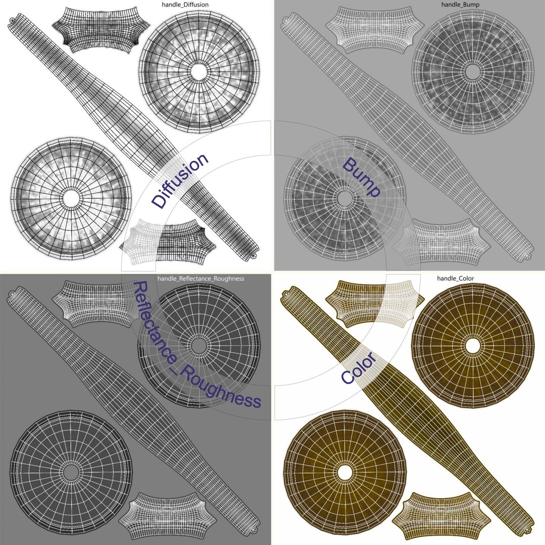 Drawer Handle 3D Model - TurboSquid 1571209
