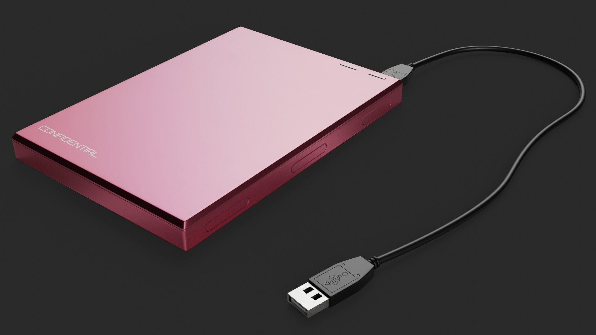 Generic External Hard Drive - LowPoly GameReady Model - TurboSquid 1799943