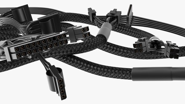 3D computer cables 4 - TurboSquid 1591029