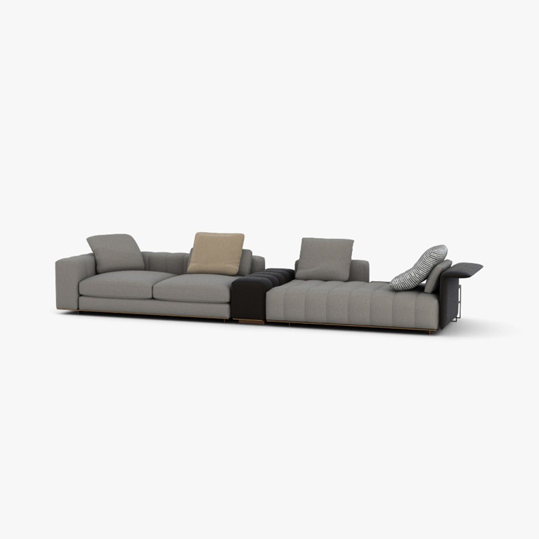 Minotti Freeman Sofa 3D - TurboSquid 1781165