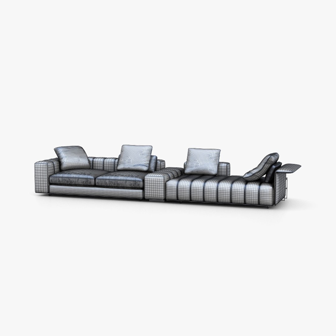 Minotti Freeman Sofa 3D - TurboSquid 1781165