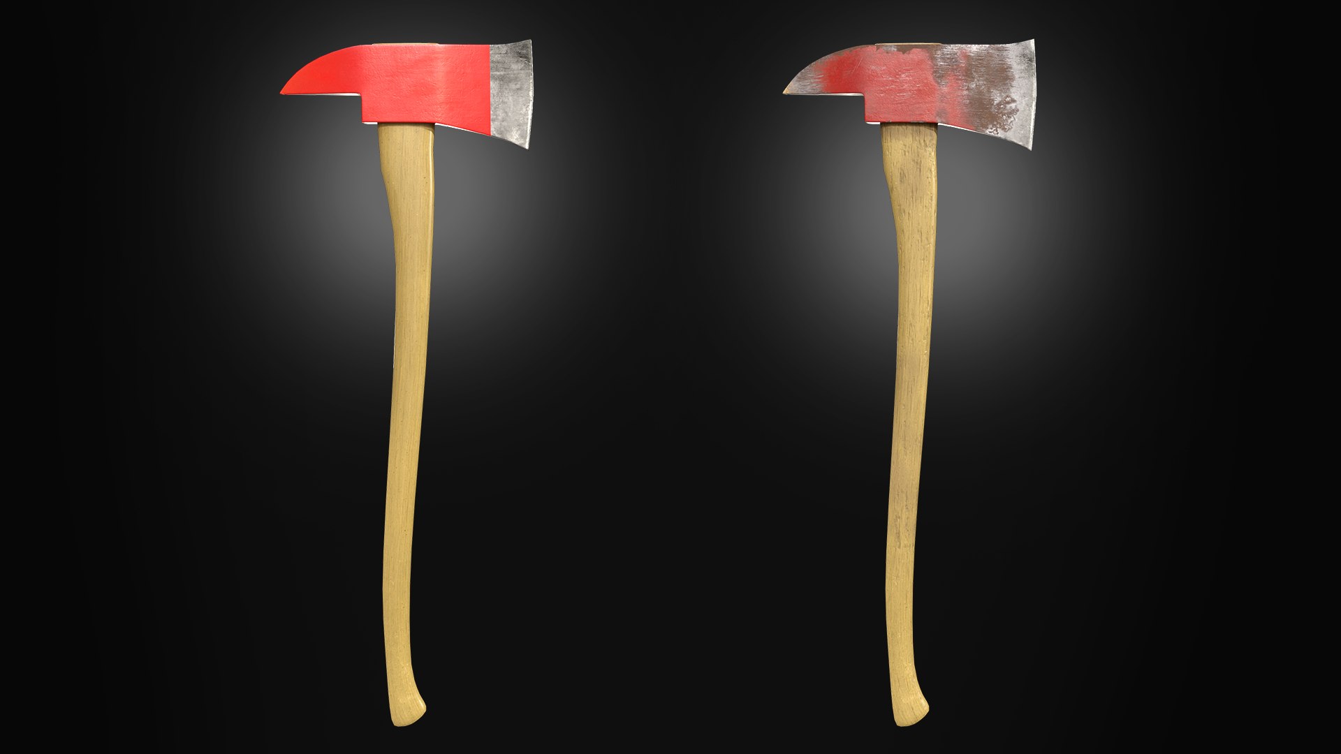 3D Model Fireman Axe - TurboSquid 2005308