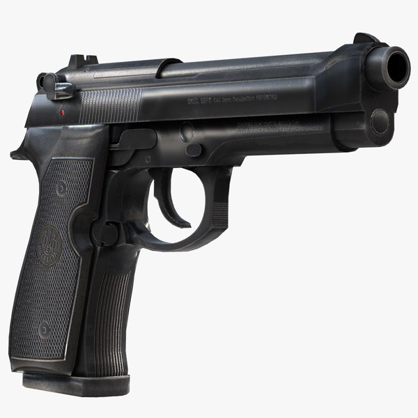 modelo 3d Beretta 92 FS - TurboSquid 816374