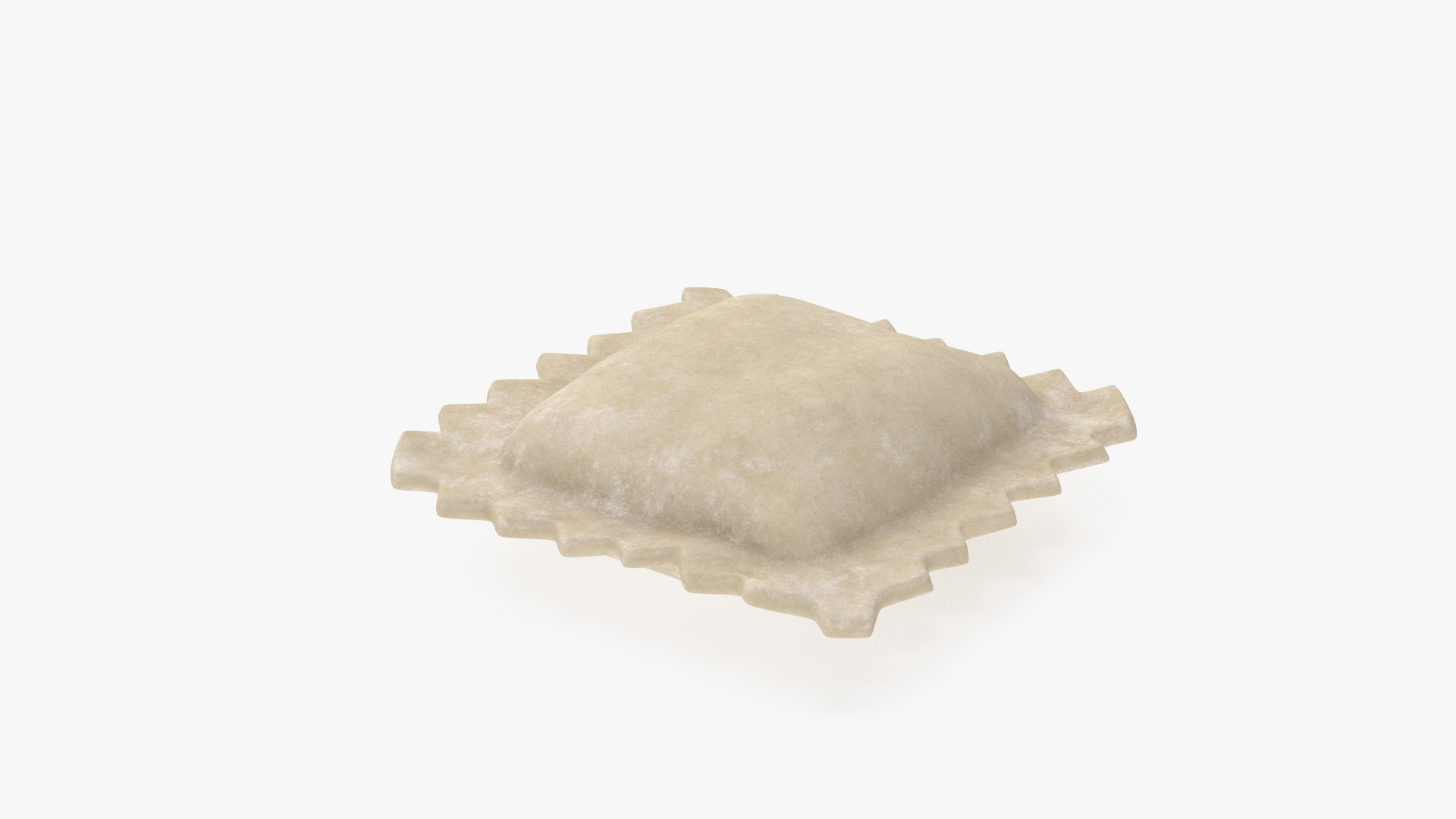 Ravioli Dumpling Raw 3D Model - TurboSquid 2239692