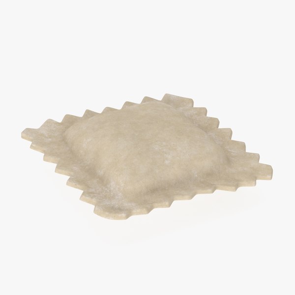 modelo 3d Ravioli bola de masa cruda - TurboSquid 2239692