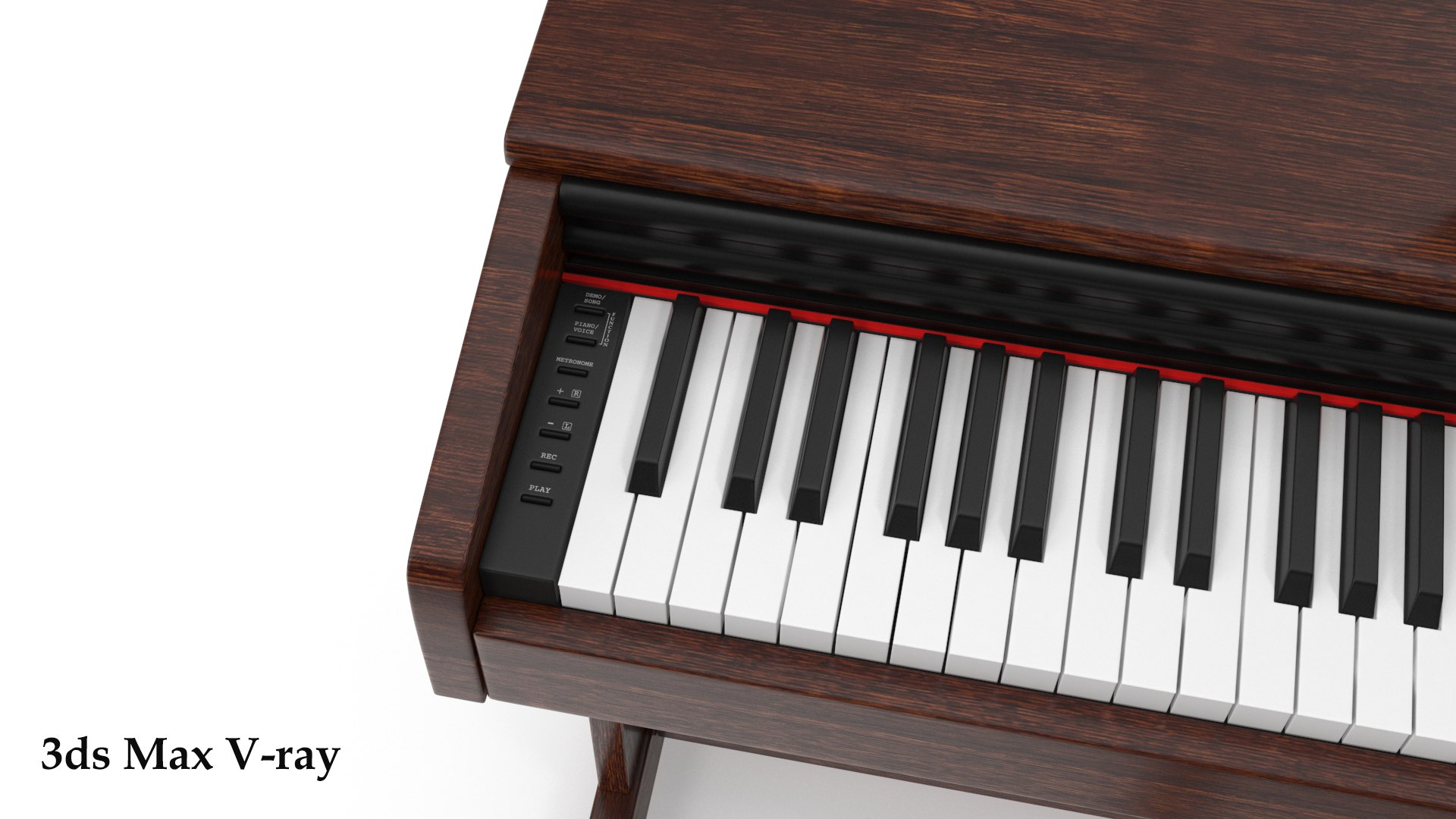 3D Digital Piano Model - TurboSquid 2279831