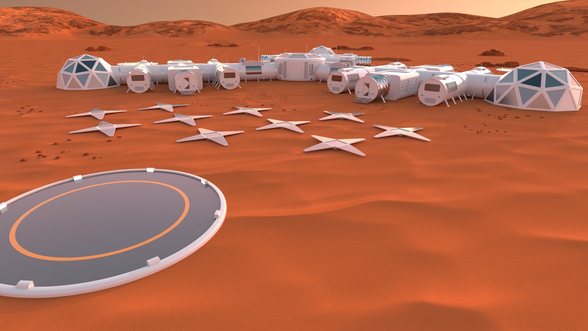 3D Mars City Collection - TurboSquid 1891885