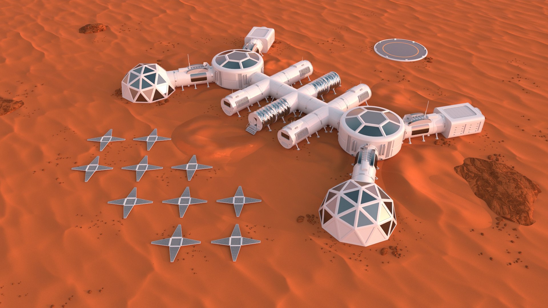3D Mars City Collection - TurboSquid 1891885