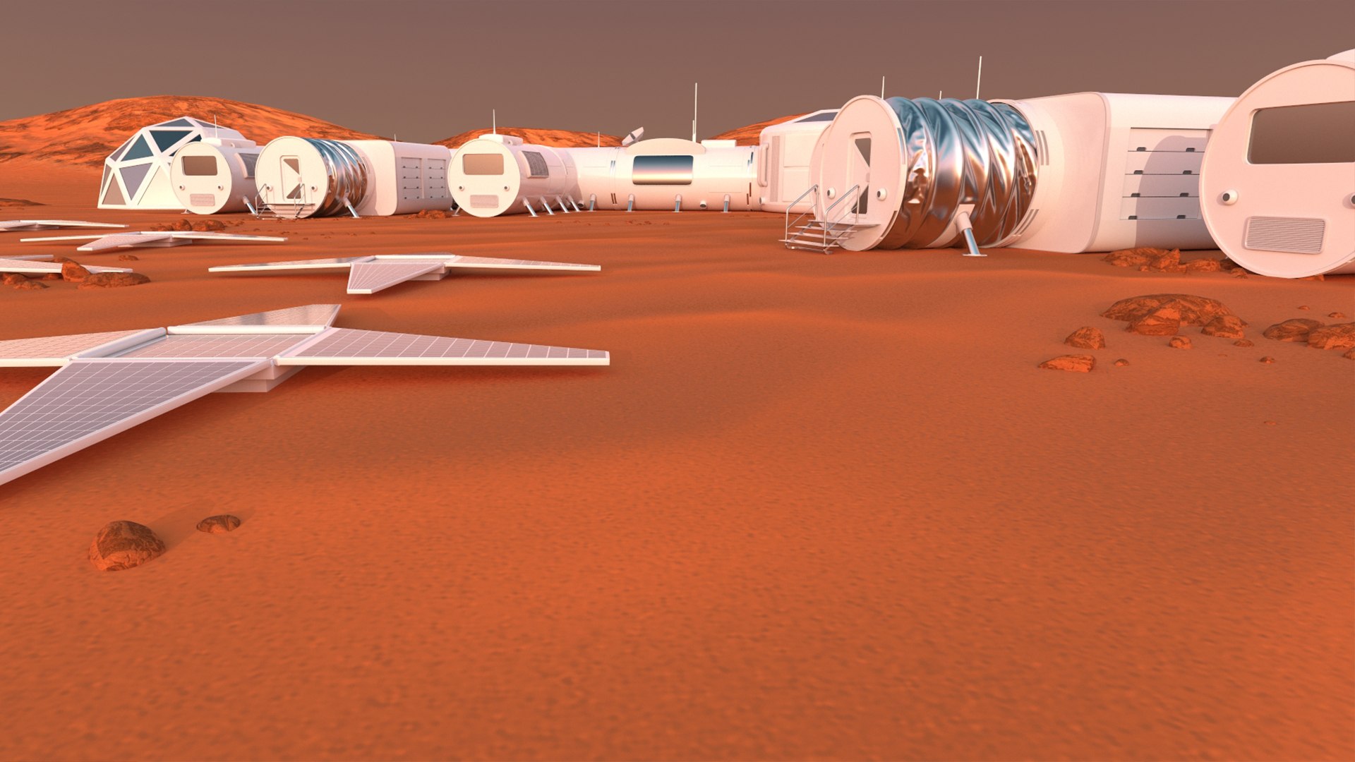 3D Mars City Collection - TurboSquid 1891885