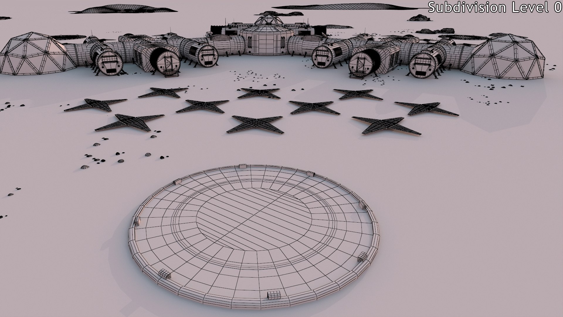 3D Mars City Collection - TurboSquid 1891885