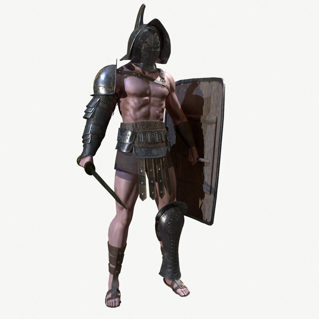 Gladiator Murmillo 3D Model - TurboSquid 1915697
