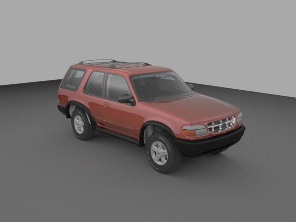 Ford Explorer 3D Models for Download | TurboSquid