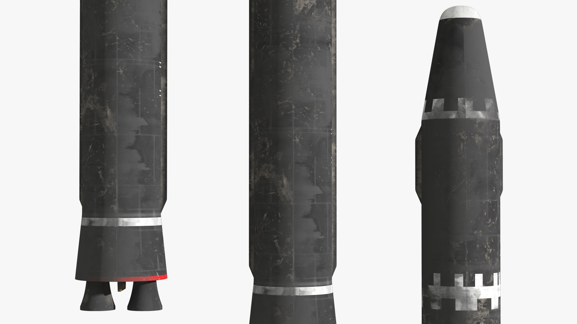 Intercontinental Ballistic Missile Hwasong-15 Model - TurboSquid 1528491