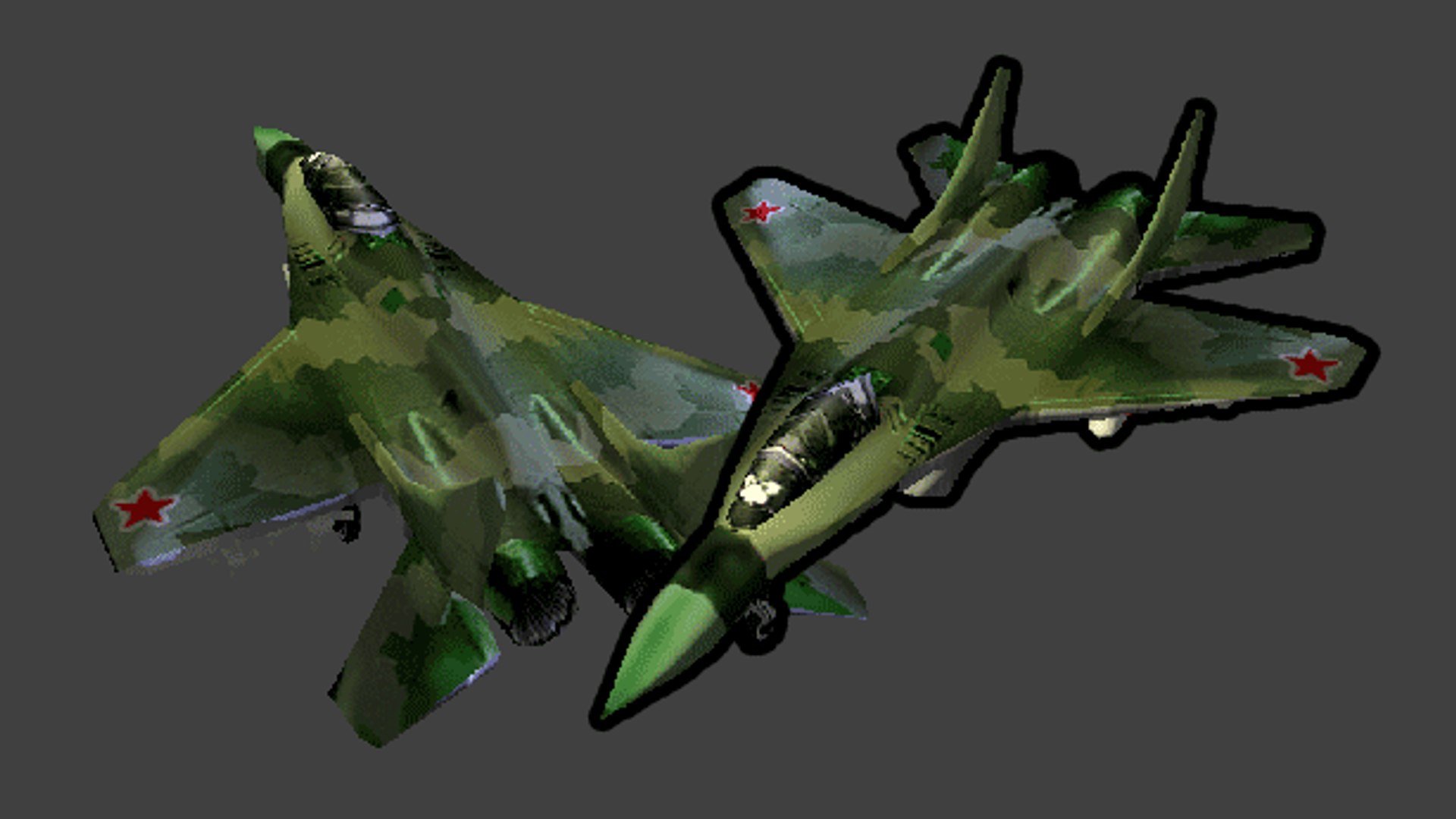 3d obj fighter jet