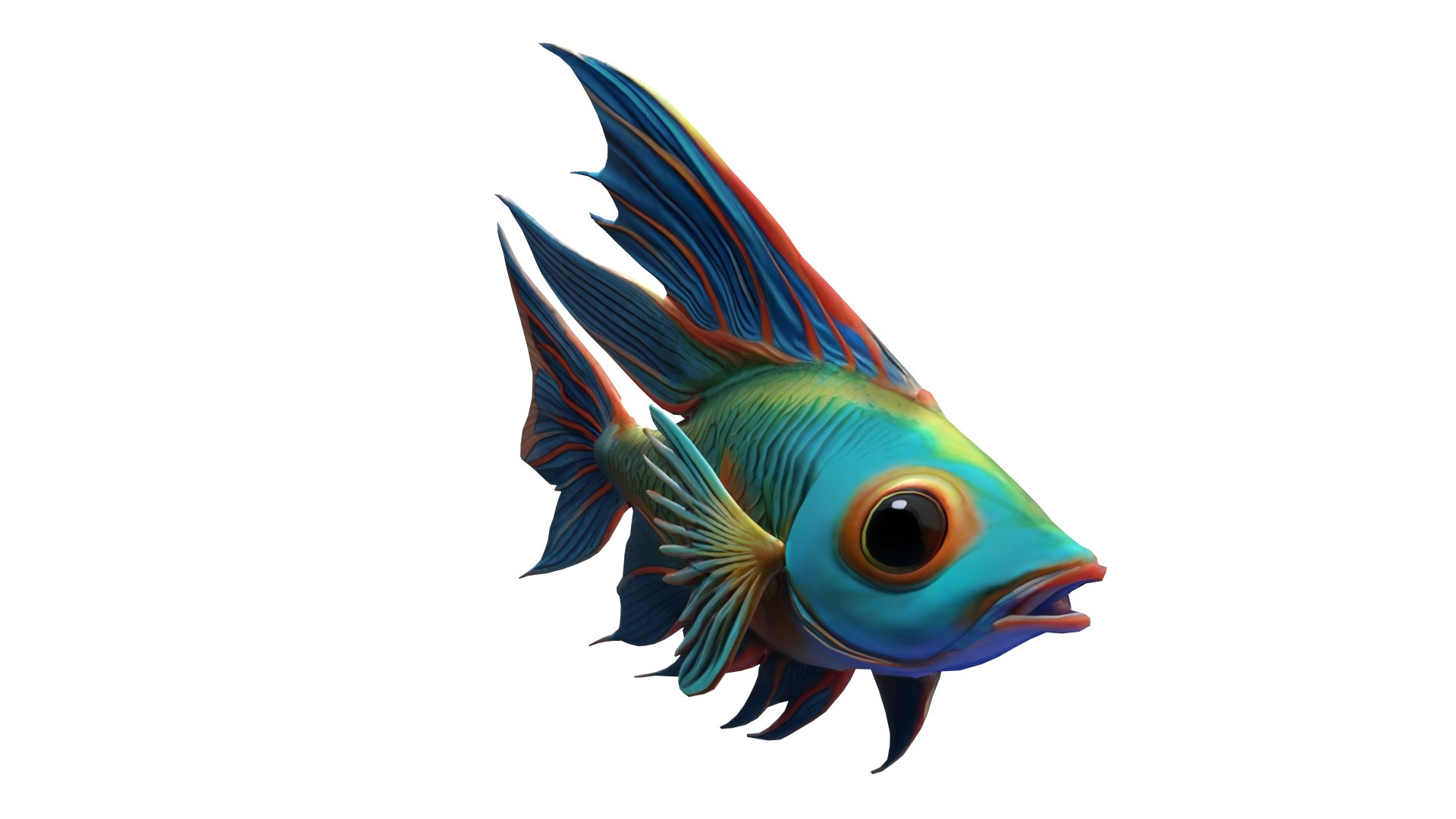 Siamese Fighting Fish 3D Model 3D Model - TurboSquid 2311802