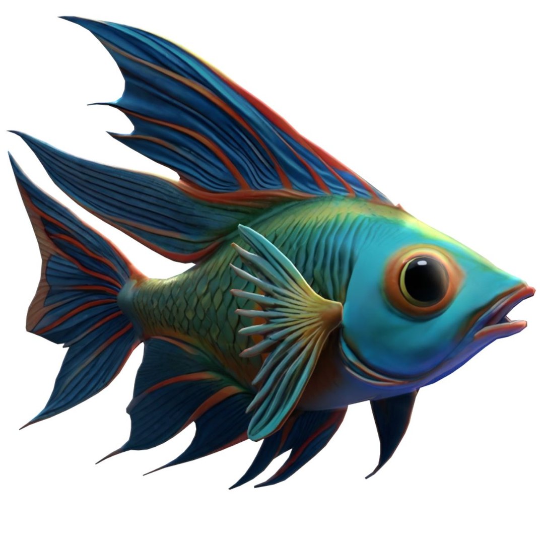 Siamese Fighting Fish 3D Model 3D Model - TurboSquid 2311802