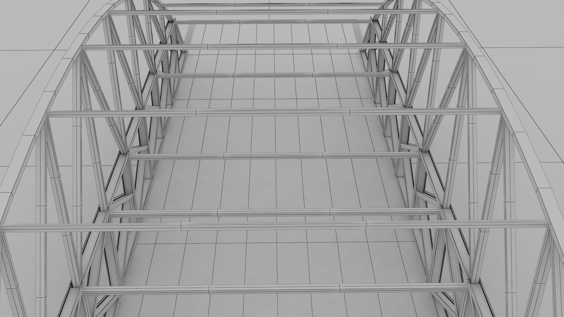 K-truss Bridge 3D Model - TurboSquid 1729235