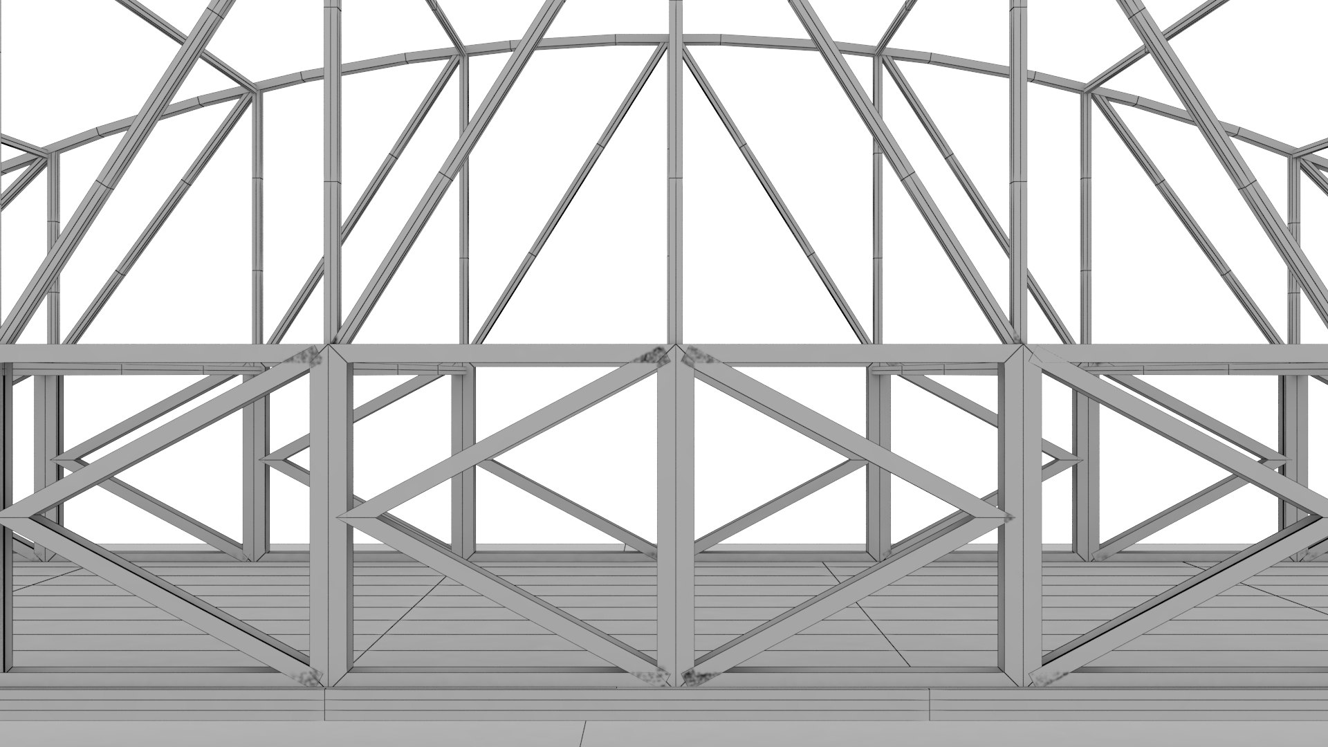 K-truss Bridge 3D Model - TurboSquid 1729235