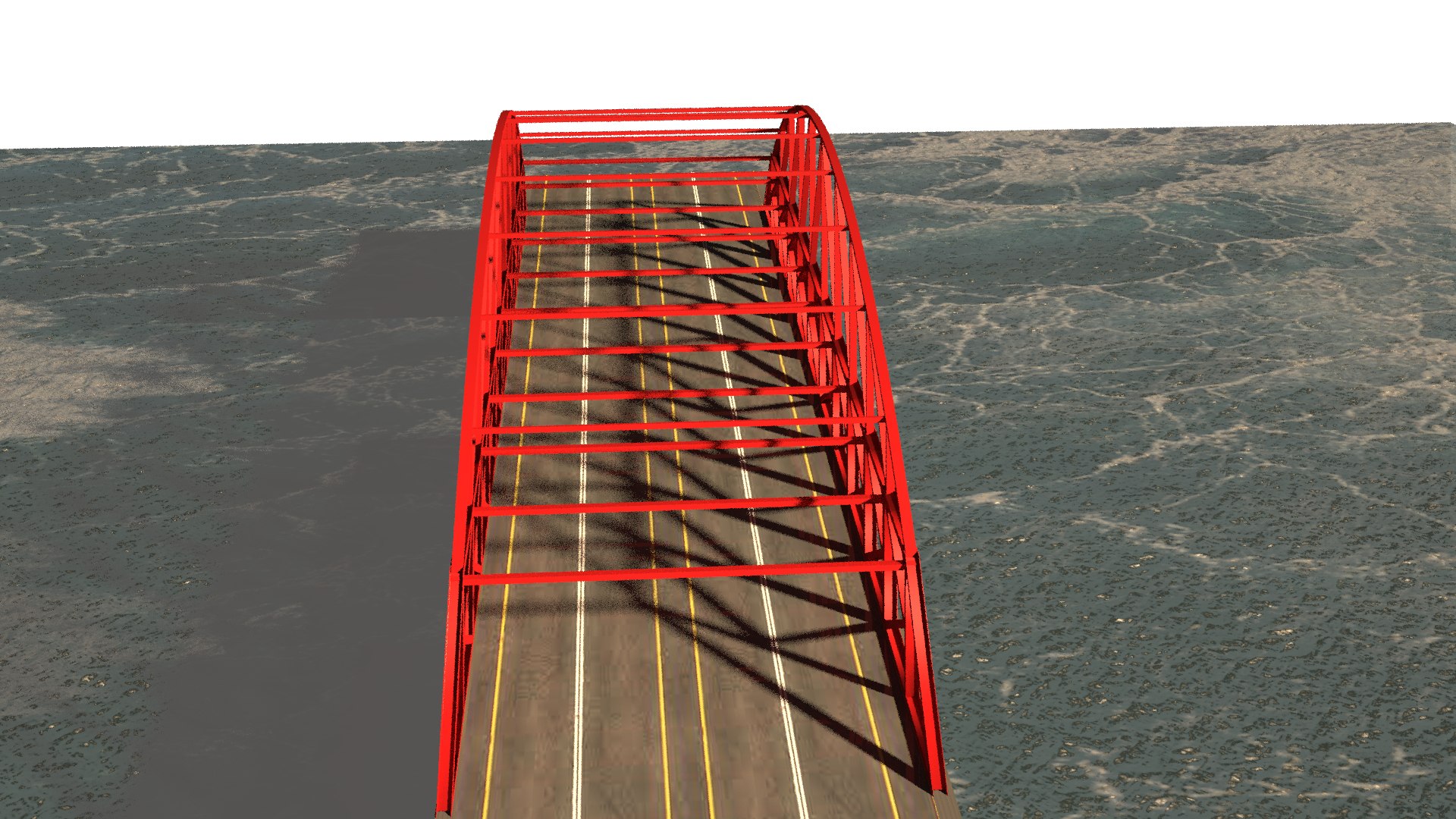K-truss Bridge 3D Model - TurboSquid 1729235