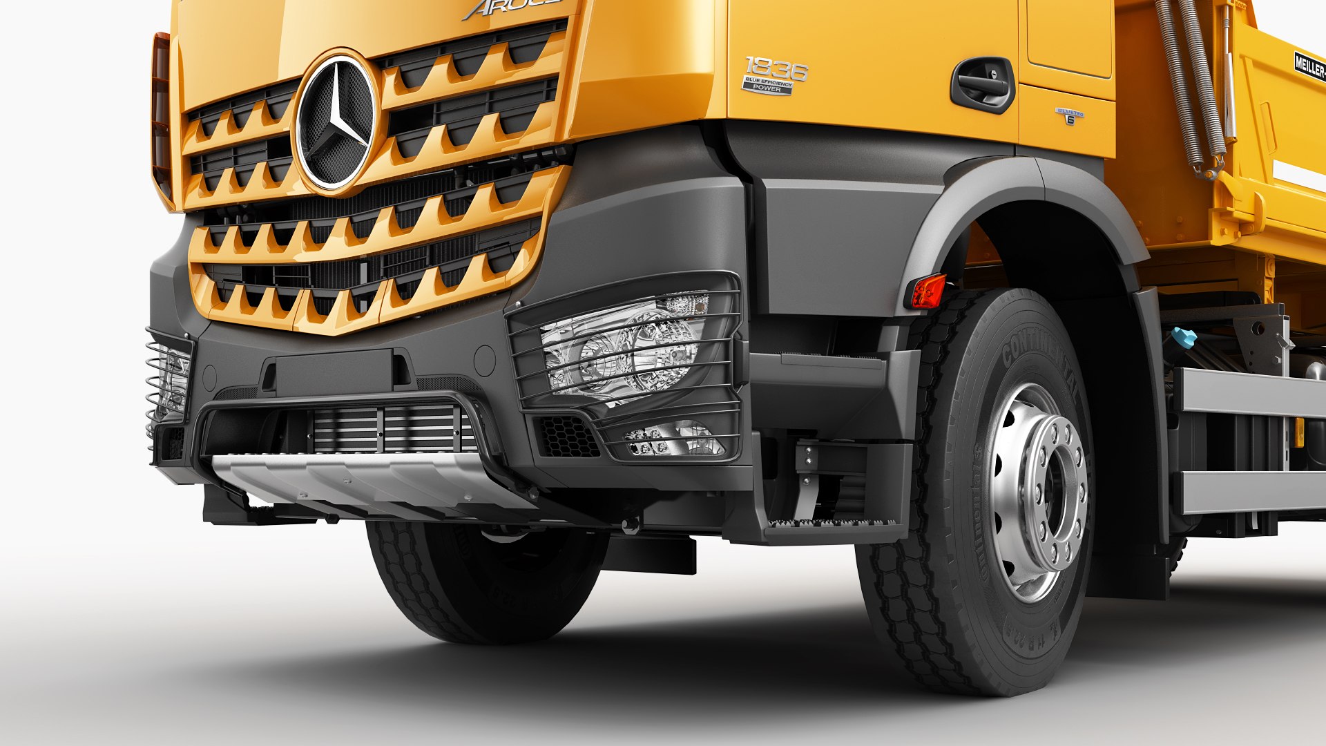 Mercedes Arocs 4X2 Tipper 3D model - TurboSquid 2149520