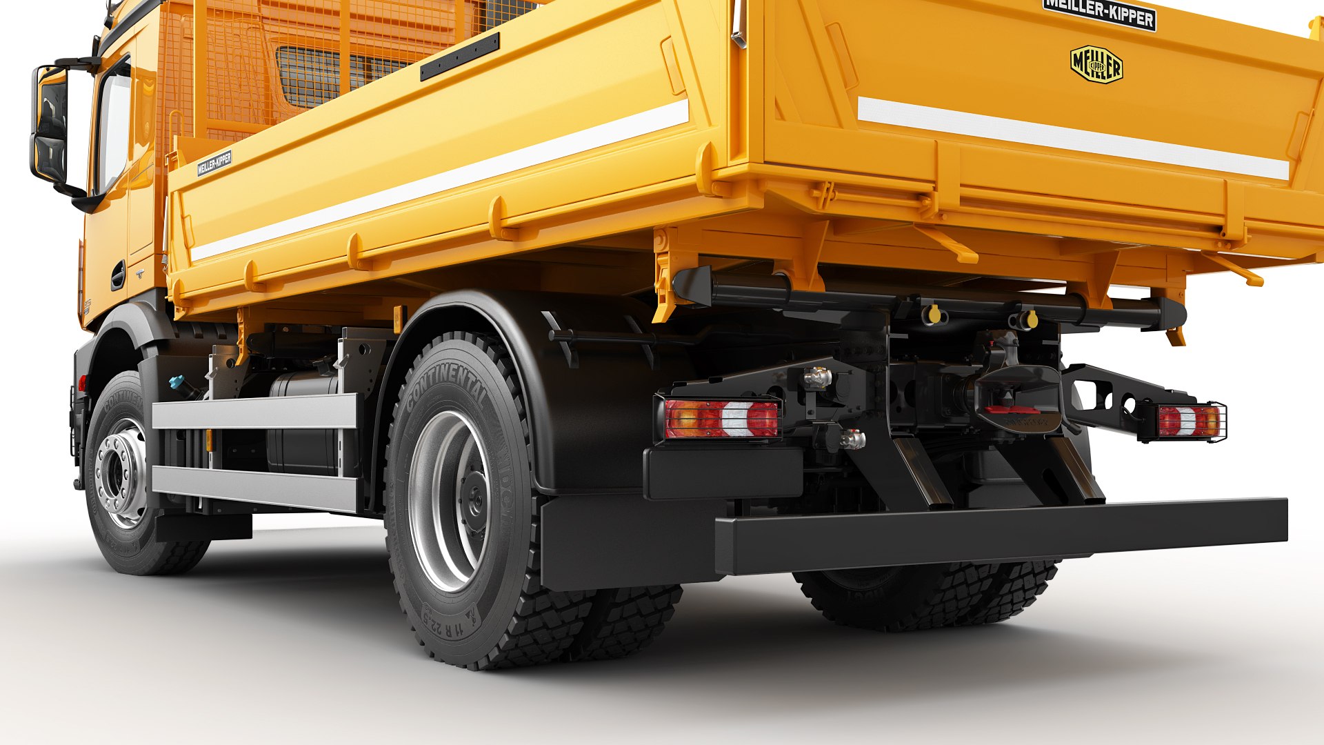 Mercedes Arocs 4X2 Tipper 3D model - TurboSquid 2149520