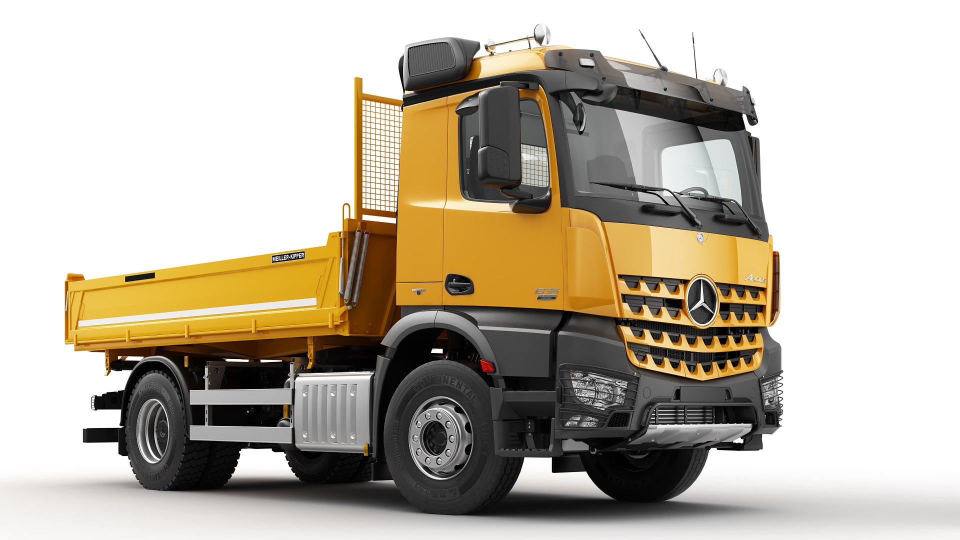 Mercedes Arocs 4X2 Tipper 3D model - TurboSquid 2149520