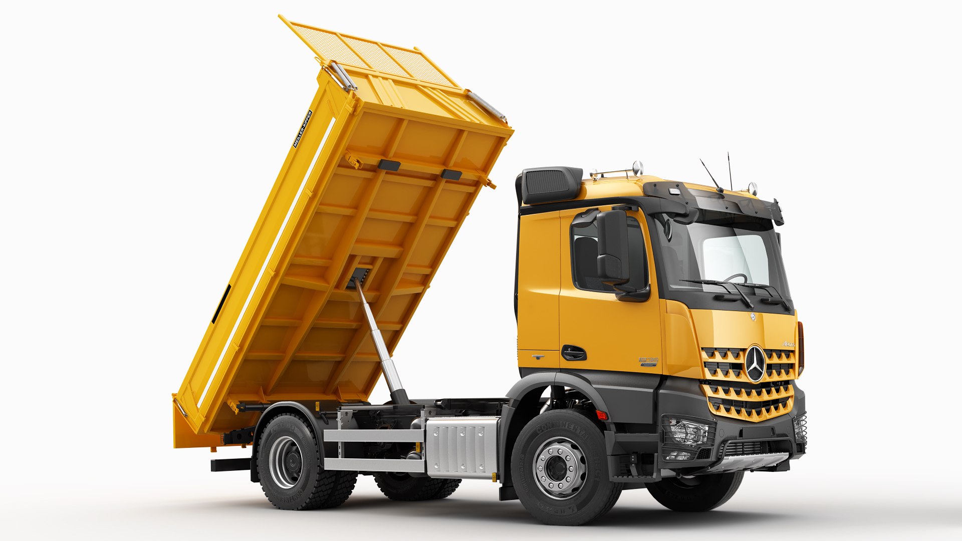 Mercedes Arocs 4X2 Tipper 3D model - TurboSquid 2149520