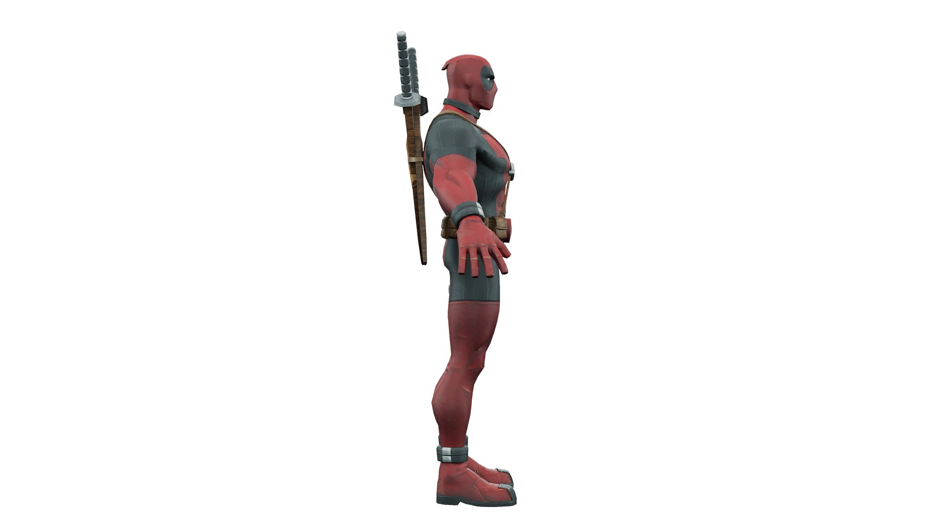 Deadpool 3D Model - TurboSquid 2338204