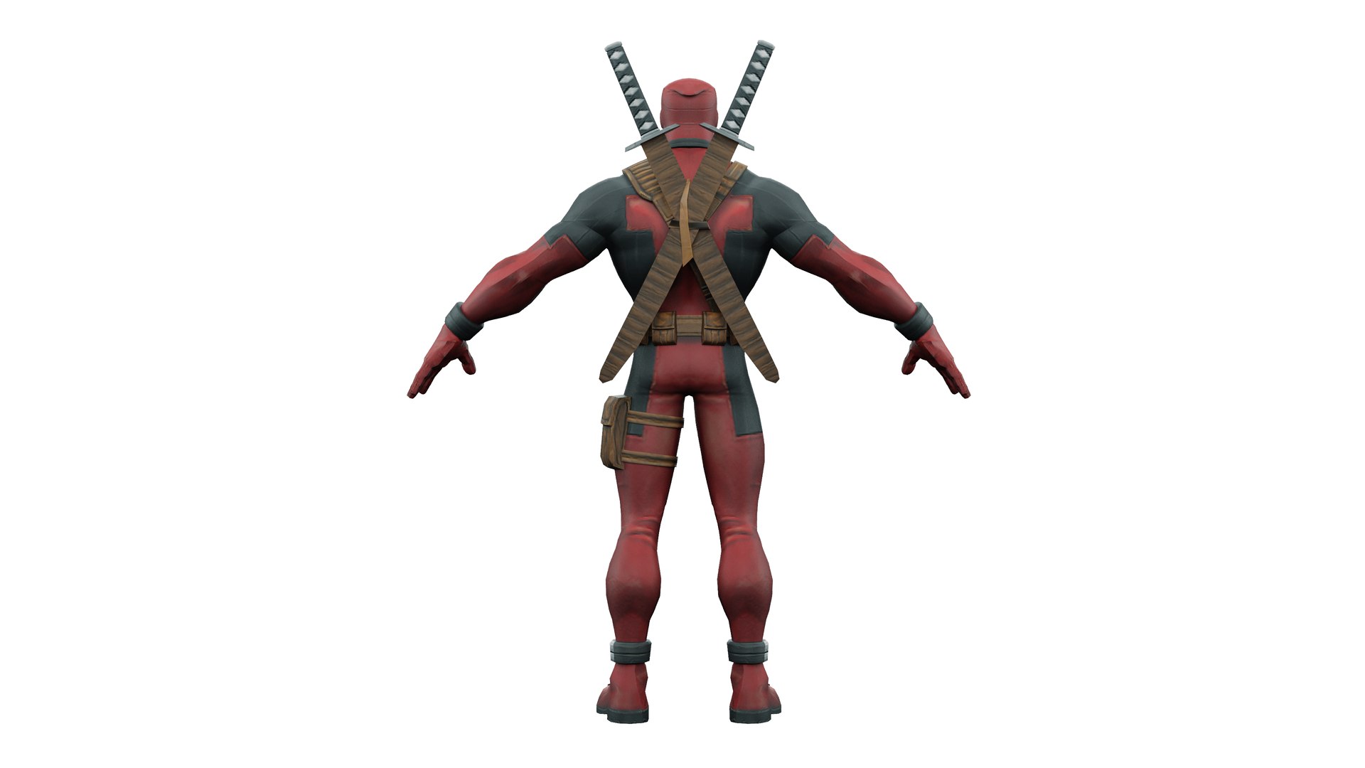 Deadpool 3D Model - TurboSquid 2338204